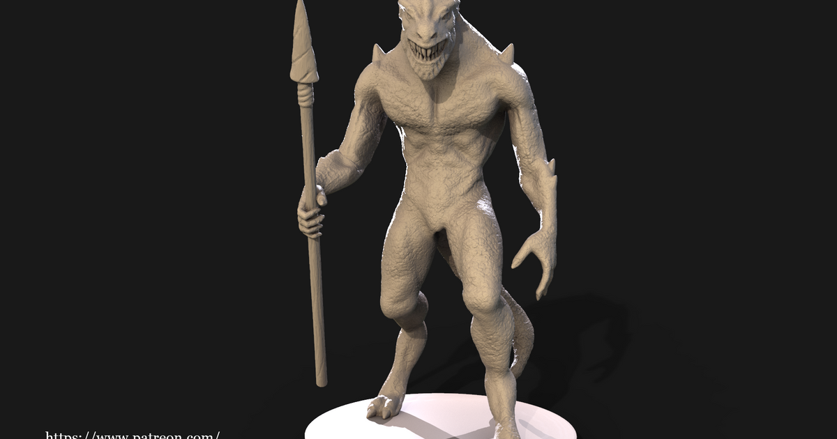 Lizard by Warehouse Workshop | Download free STL model | Printables.com