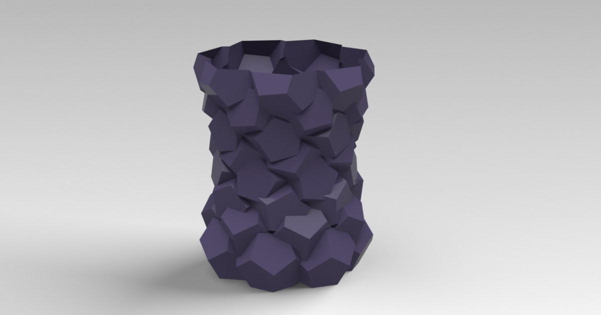 Dodecahedron Vase Mode by MrTeliP | Download free STL model ...