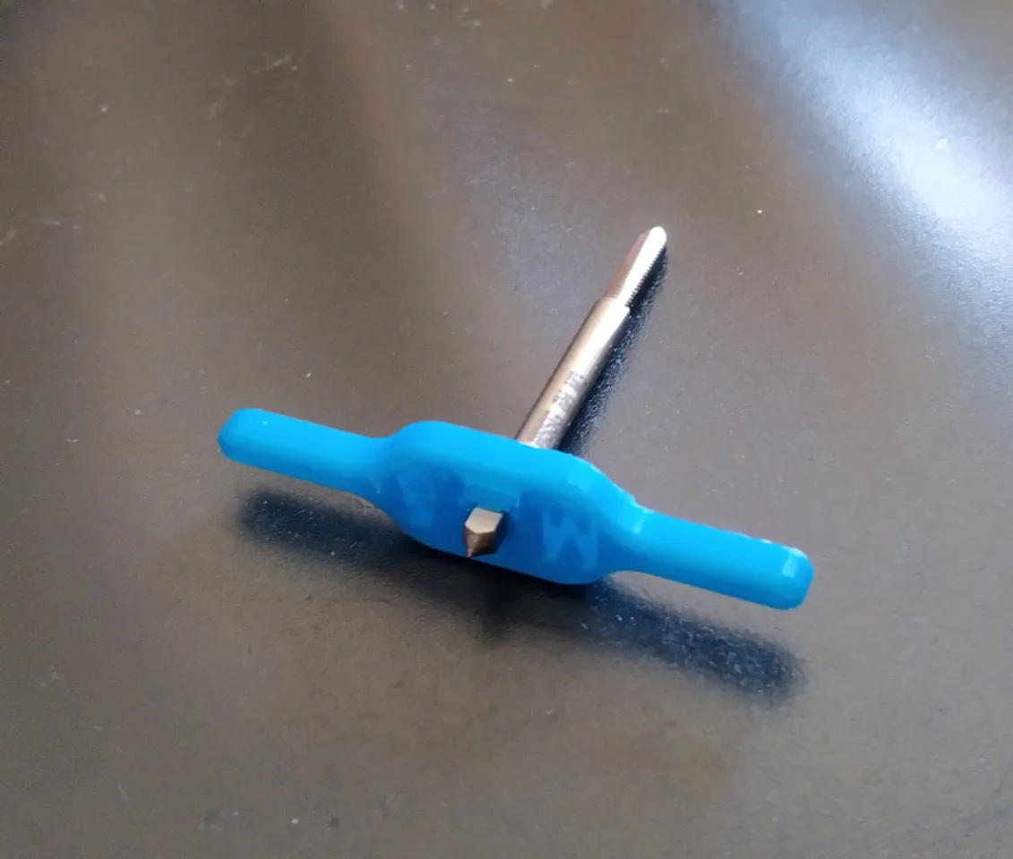 Mini tap handle ISO M3 by Printing Programmer | Download free STL model ...
