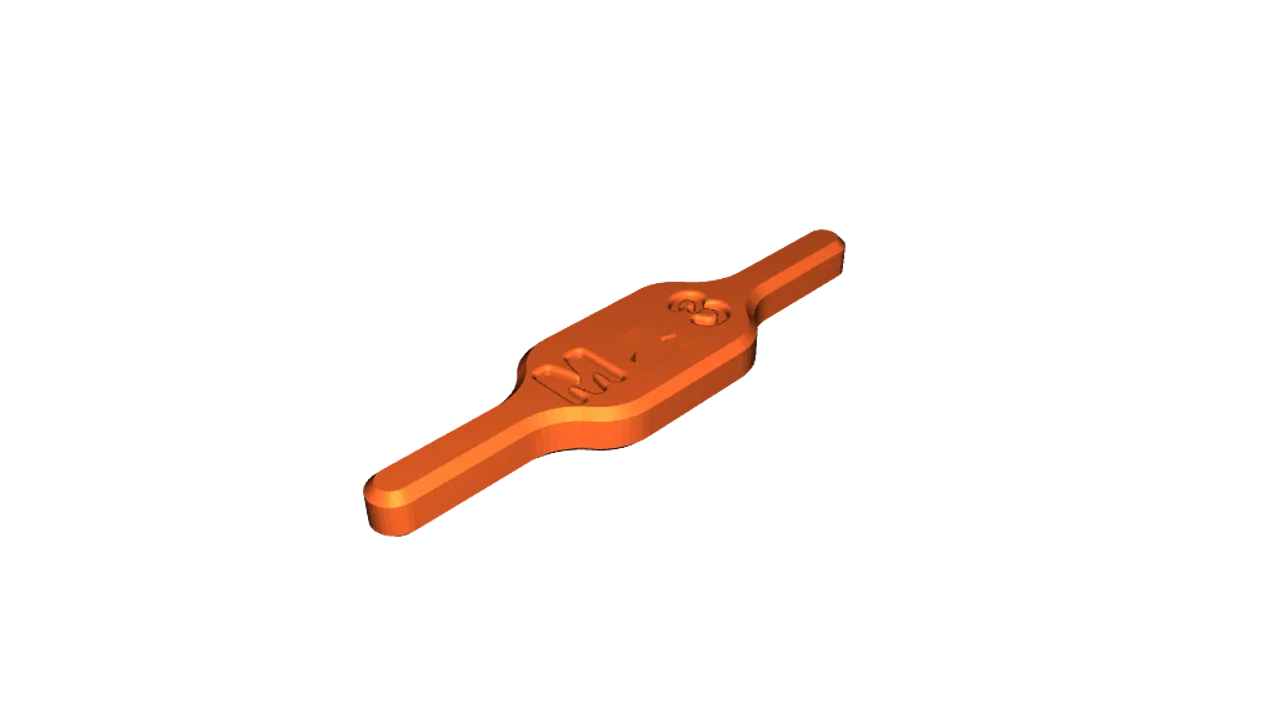 Mini tap handle ISO M3 by Printing Programmer | Download free STL model ...