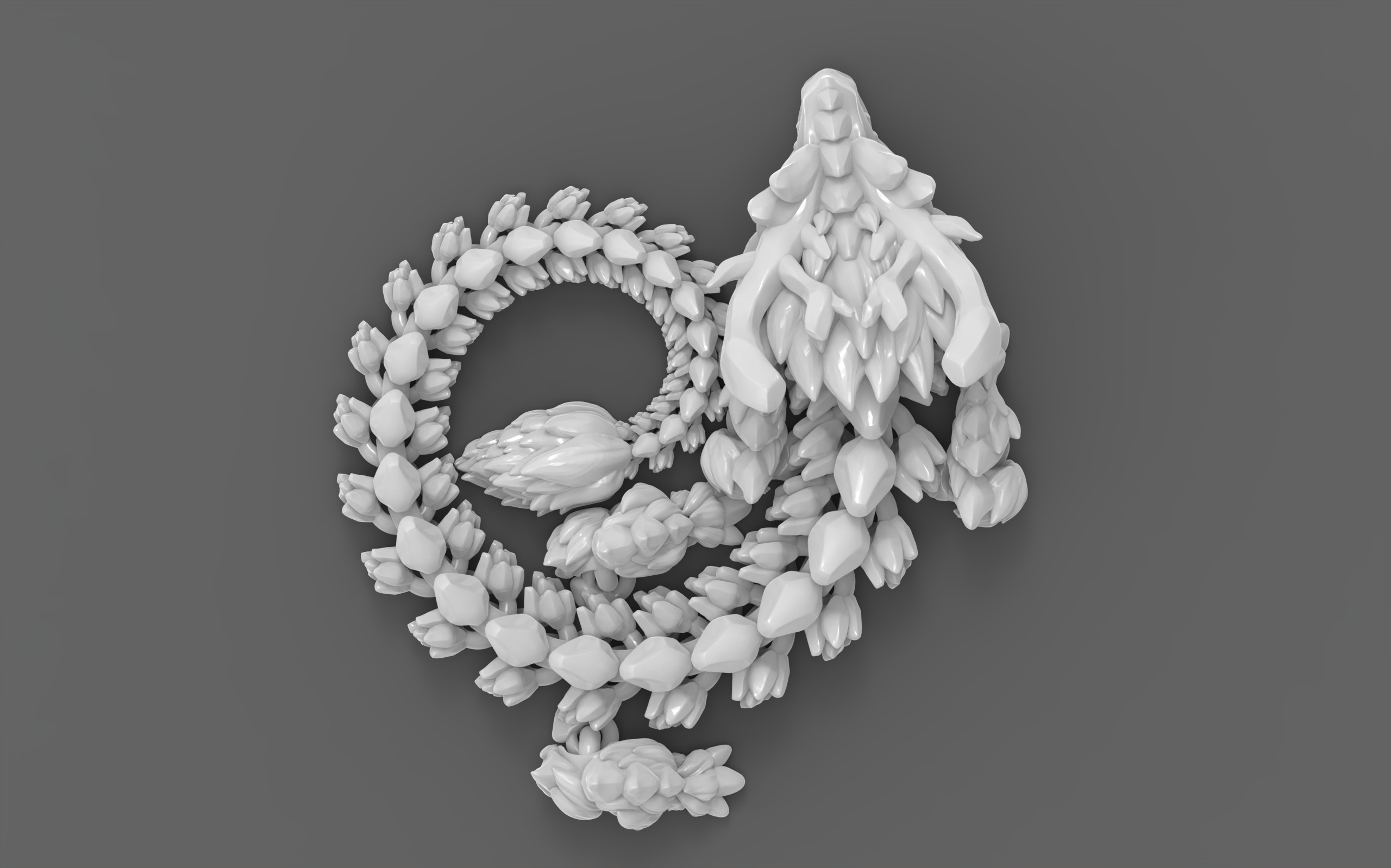 Articulated Dragon 006 | File STL by Torua3D | Printables Store