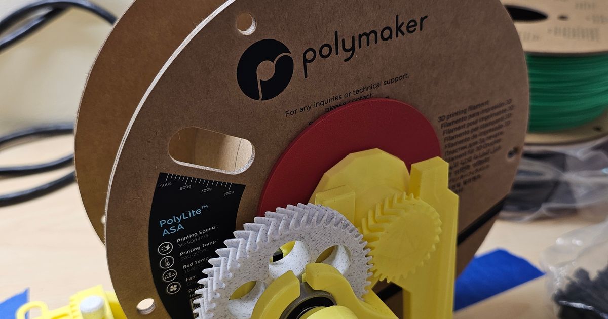 Polymaker Spool Holder Disk von Kirikugo | Kostenloses STL-Modell ...