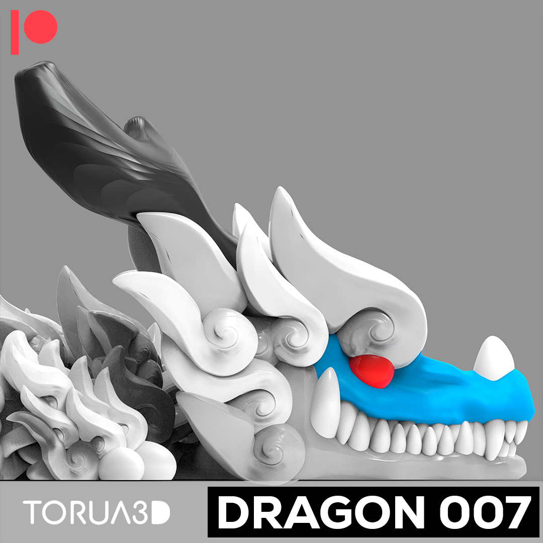 Articulated Dragon 007 File Stl By Torua3d Printables Store