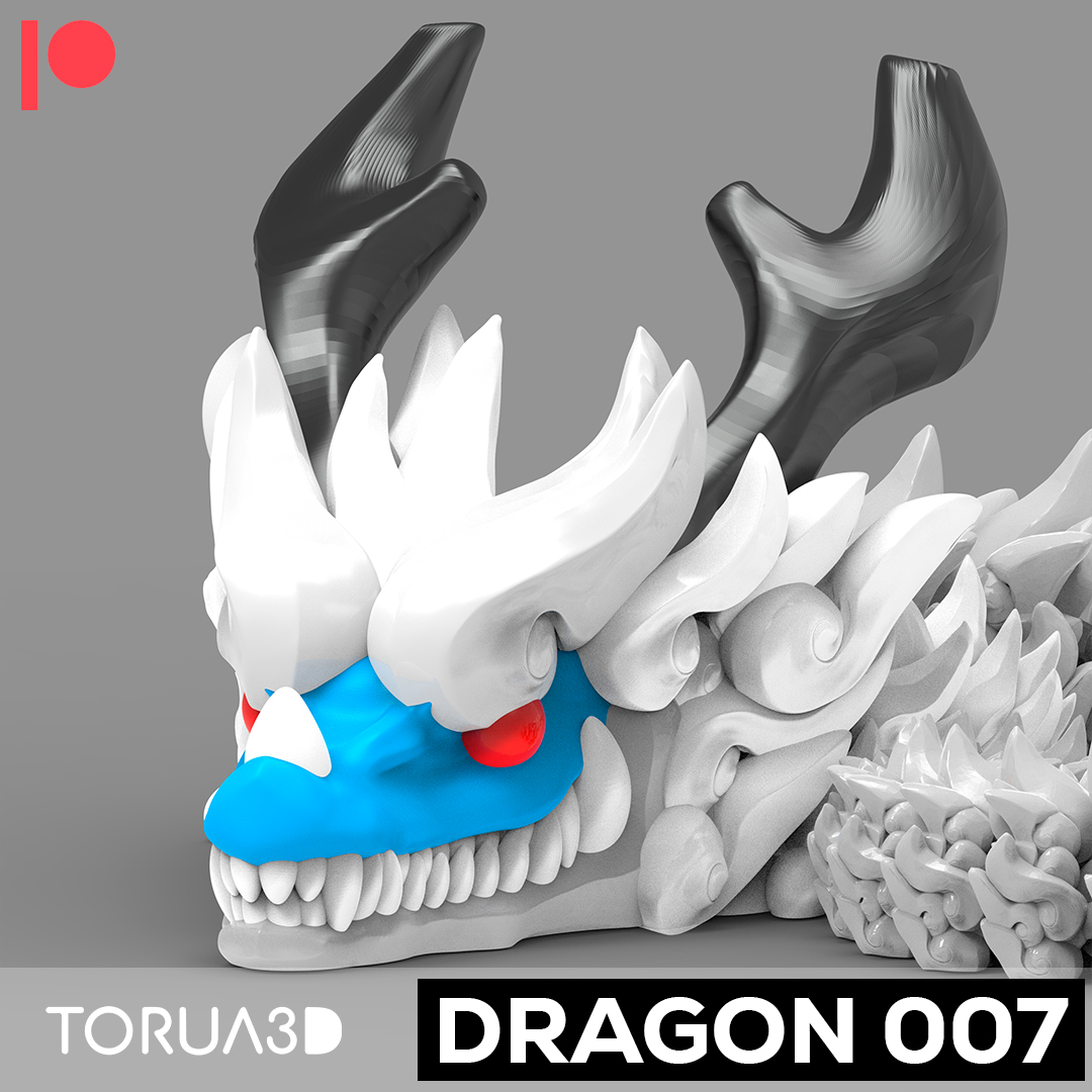Articulated Dragon 007 | File STL by Torua3D | Printables Store