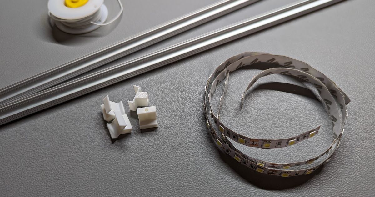 Universal LED and FAN System by Fabian Haensch | Download free STL ...