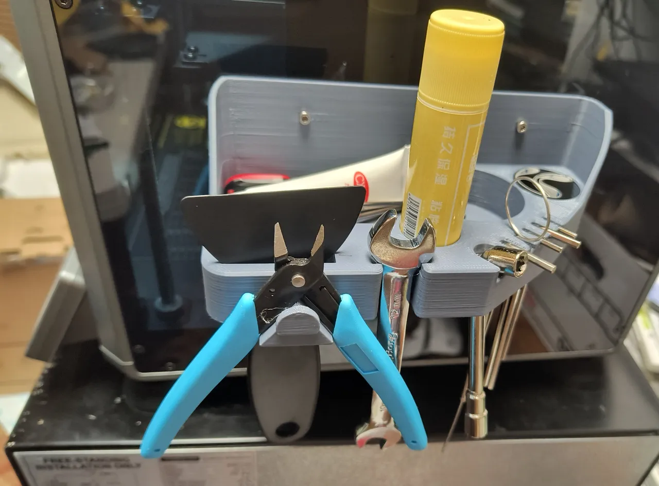 Creality K1 (not max) Tool Holder Side Mount by Michael F | Download ...
