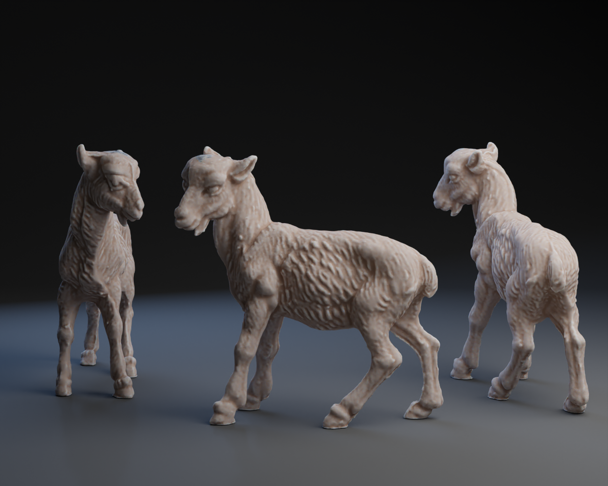 Goat by Peter Farell | Download free STL model | Printables.com
