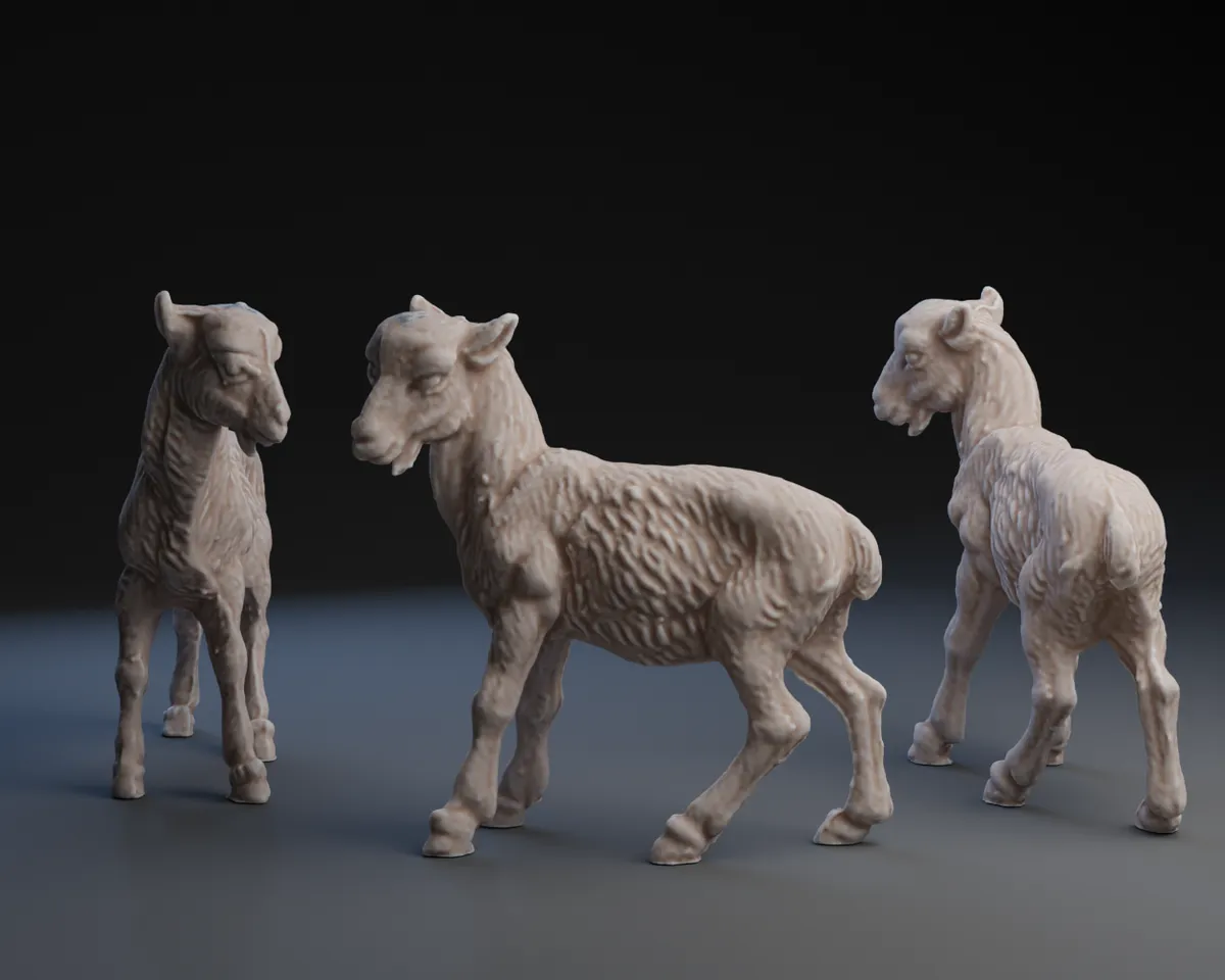 Goat by Peter Farell | Download free STL model | Printables.com