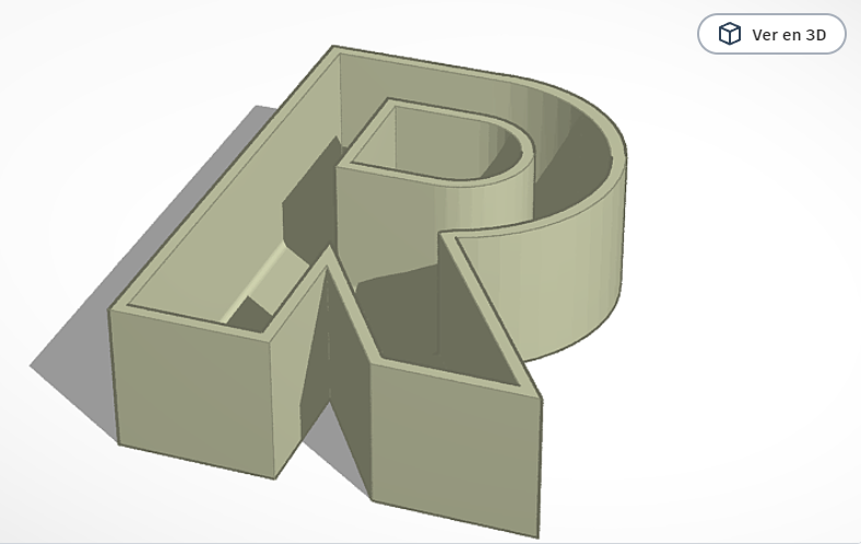 LETRA R by MIGUEL ANGEL RODRIGUEZ | Download free STL model ...