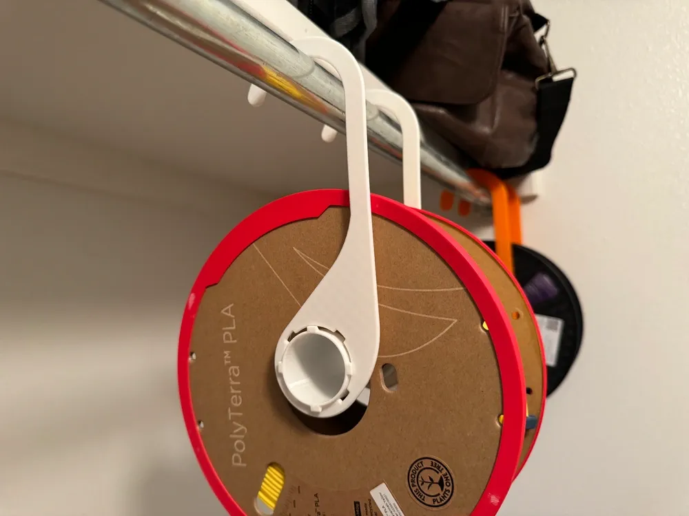 Filament Storage Hanger by WesYarber | Download free STL model ...