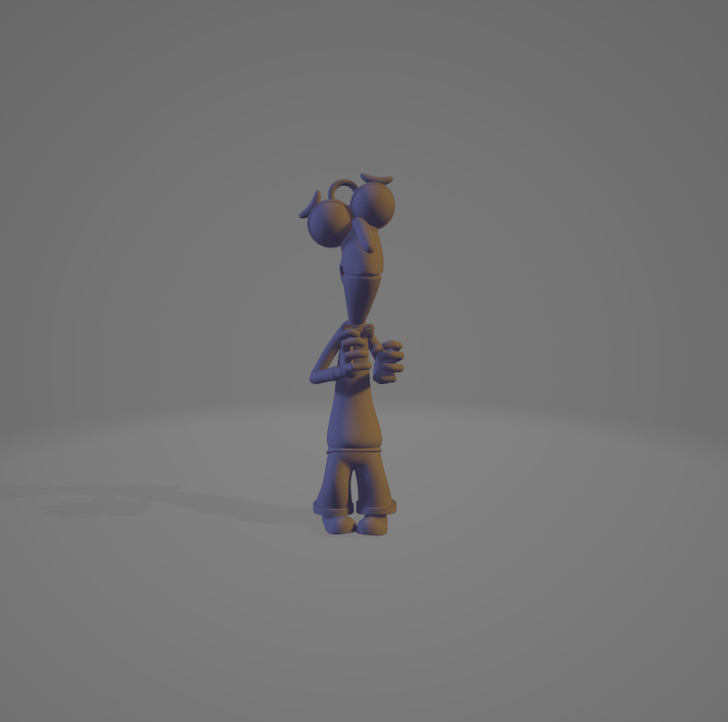 Disney_Inside Out_Fear Character by PotatoPrint | Download free STL ...