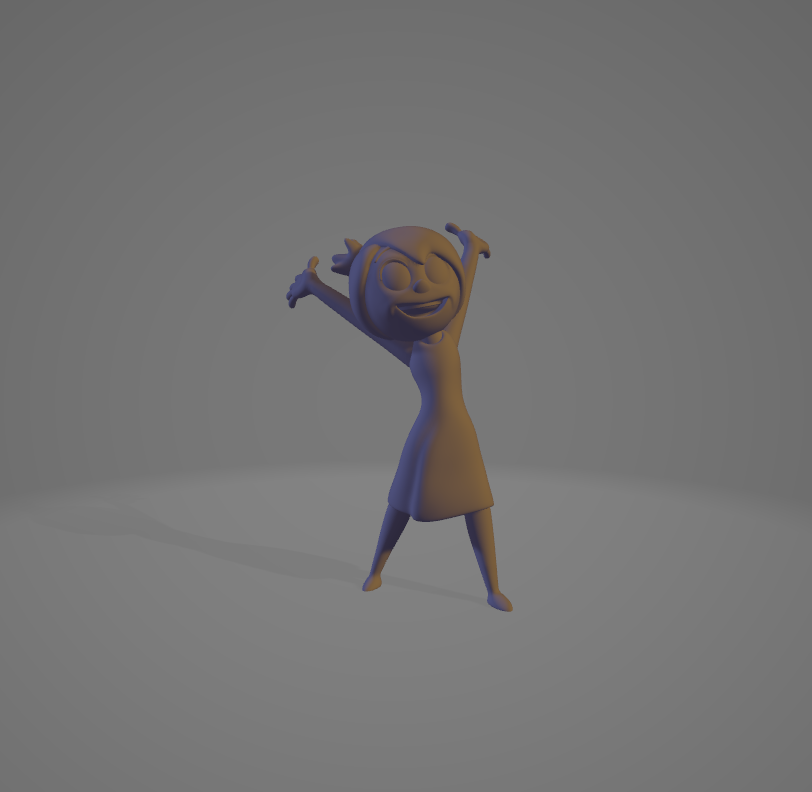 Disney_Inside Out_Joy Character by PotatoPrint | Download free STL ...