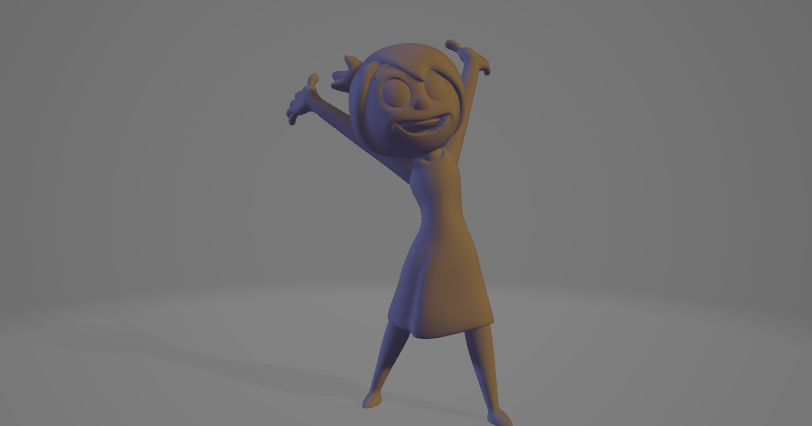 Disney_Inside Out_Joy Character by PotatoPrint | Download free STL ...