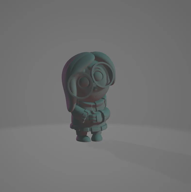 Disney_Inside Out_Sad Character by PotatoPrint | Download free STL ...