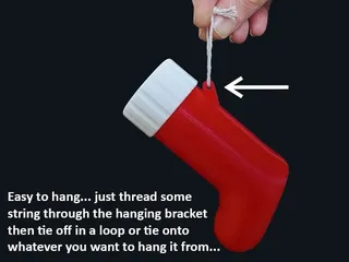 Christmas Stocking Container Reupload by Nikolaus | Download free STL ...