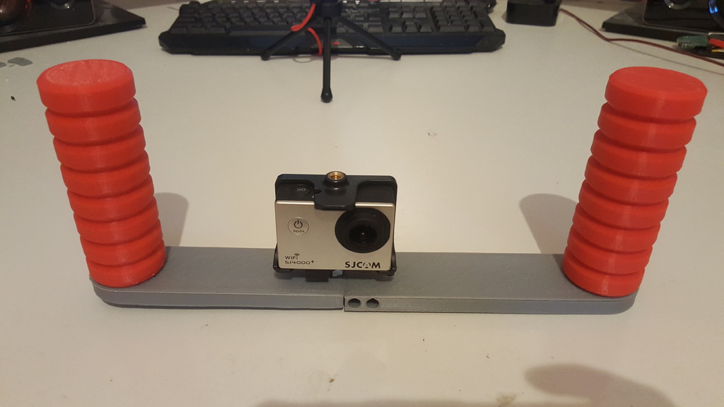 2 hand holder for action camera by Douwe Miedema | Download free STL ...