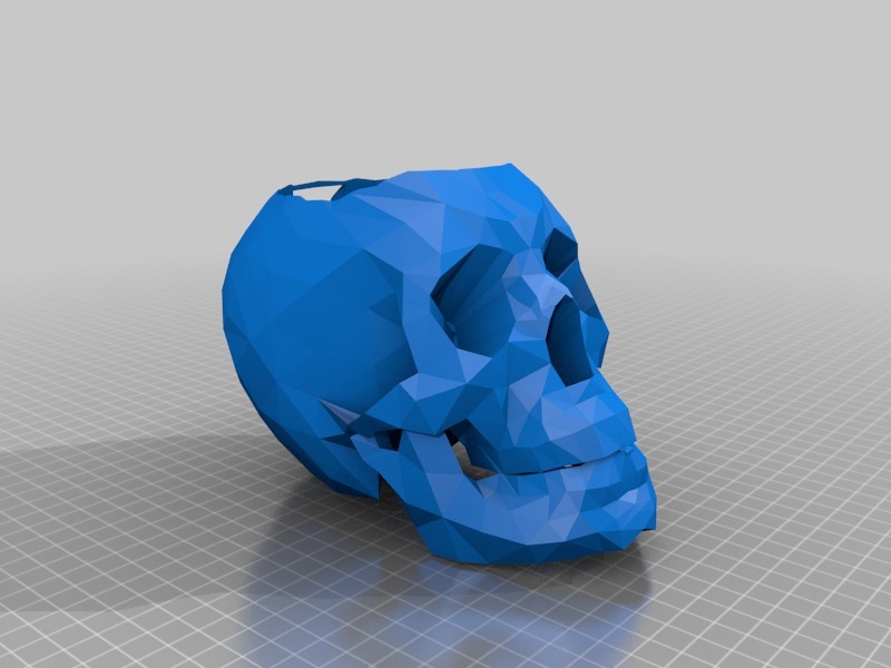 skull echo dot holder alexa by Douwe Miedema | Download free STL model ...