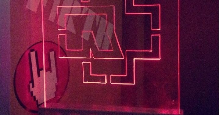 rammstein acrylic light logo by Douwe Miedema | Download free STL model ...