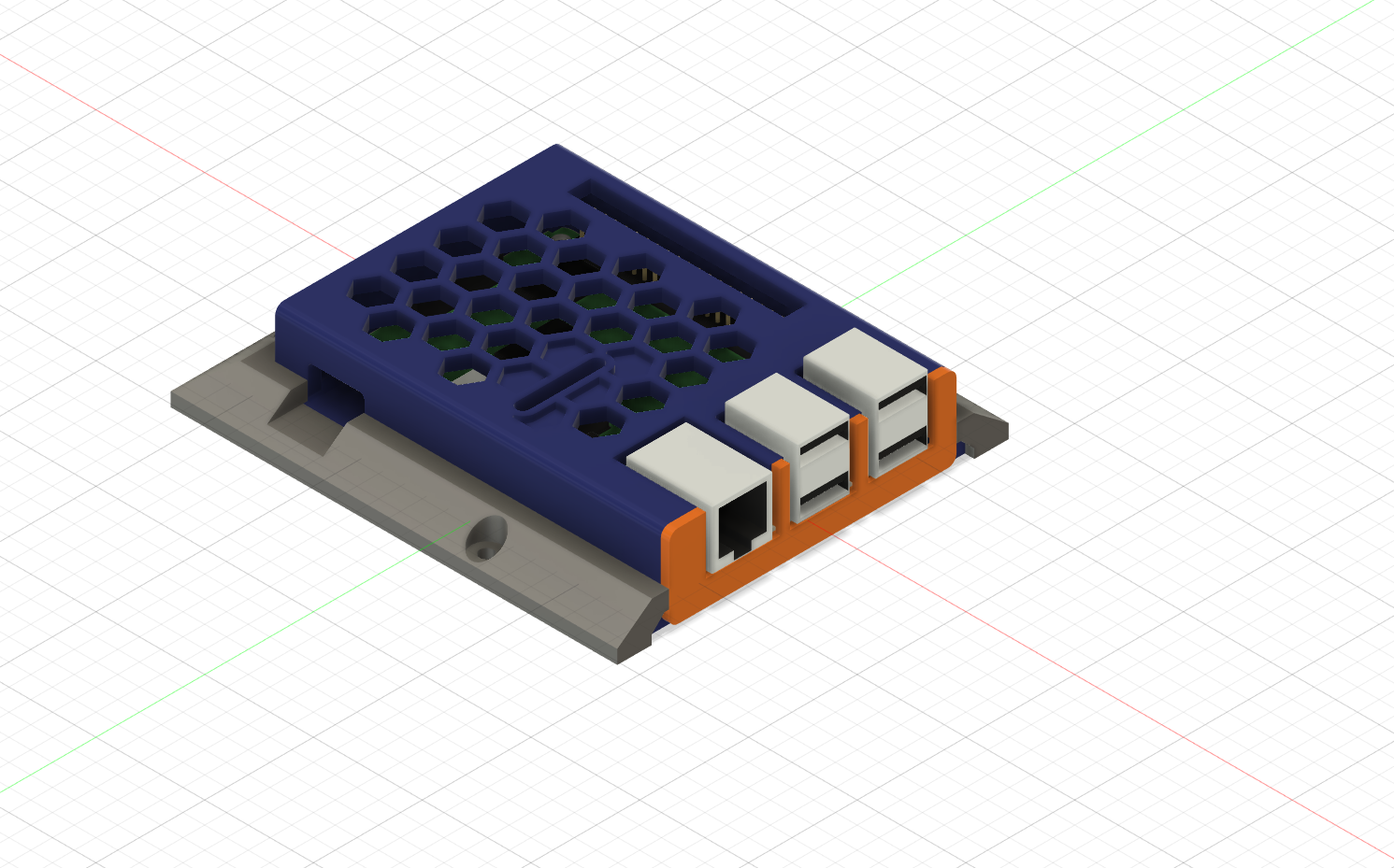 Hanging Raspberry Pi 3B+ Mounting Bracket and Sleeve Cases by RCNet ...