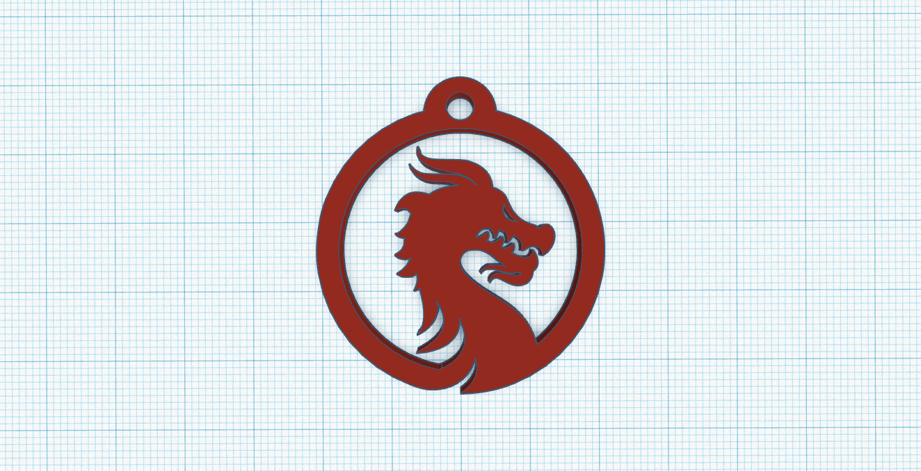 dragon keychain by Dipak Chaudhary | Download free STL model ...