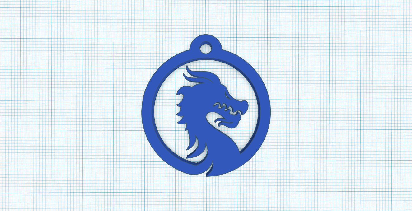 dragon keychain by Dipak Chaudhary | Download free STL model ...