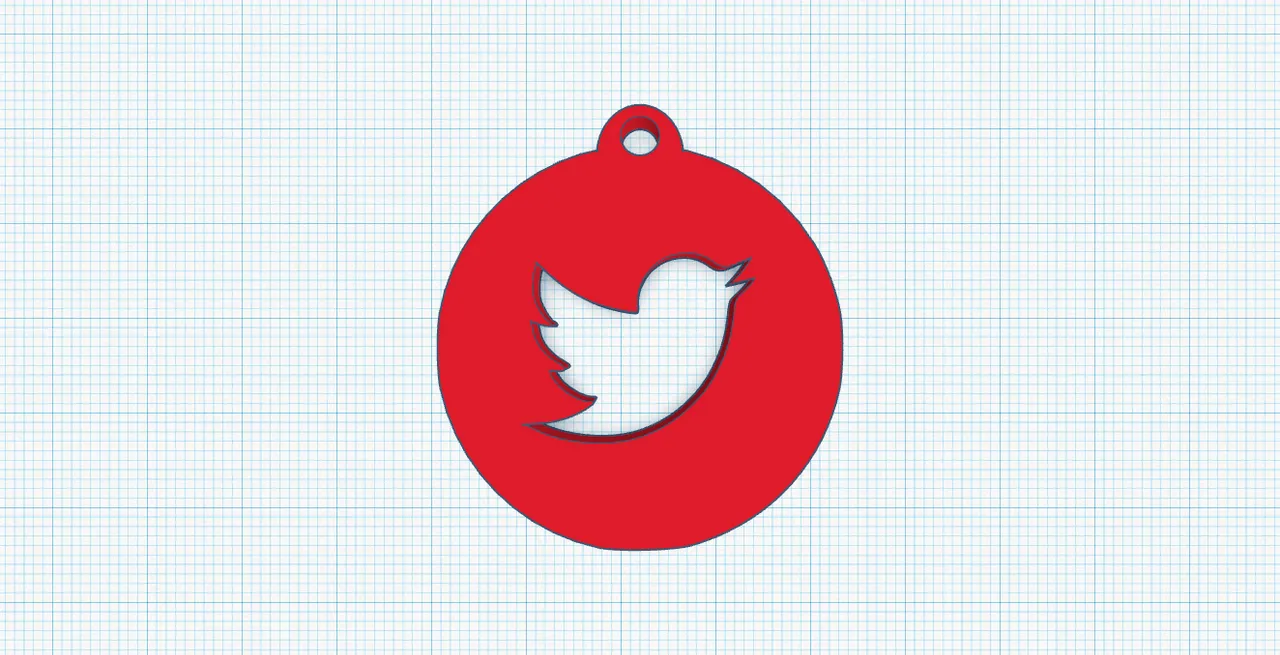 twitter keychain by Dipak Chaudhary | Download free STL model ...