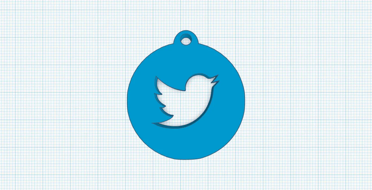 twitter keychain by Dipak Chaudhary | Download free STL model ...