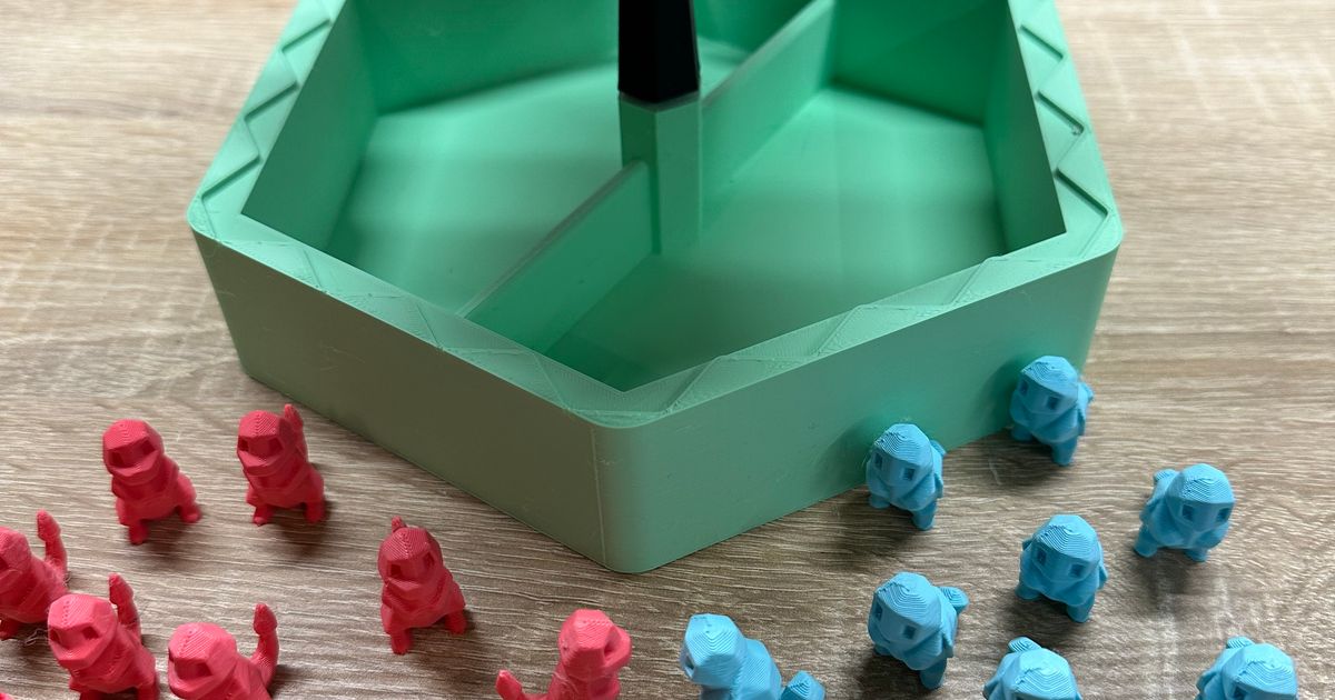 Prusa Balance Game Box remix thinner walls rounded corners for Ender ...