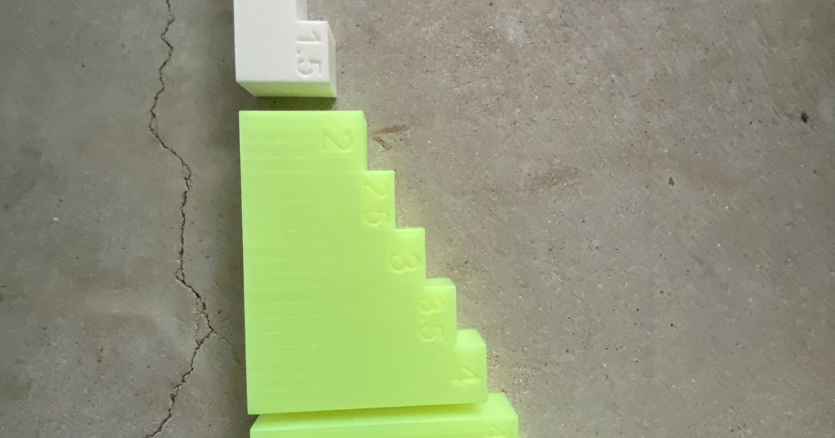 Half inch setup blocks by schneems | Download free STL model ...