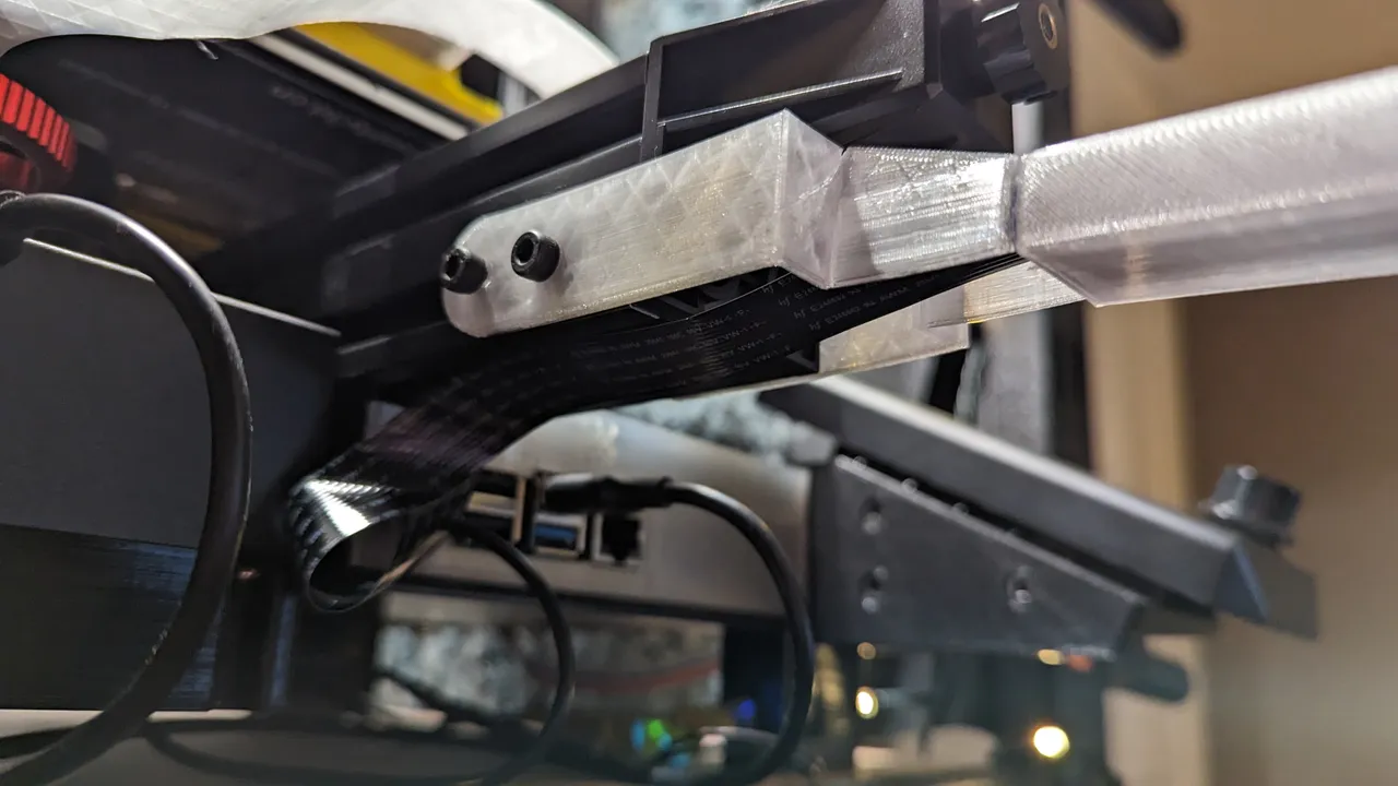 Ender 3 v2 Neo Raspberry Pi Camera Module 3 front mount by CosmicNimbus ...