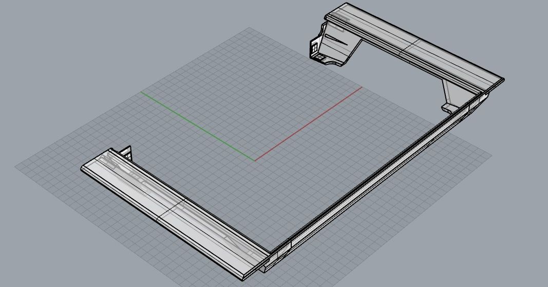 Roland MX-1 AIRA mixer rack mount by Zeubest | Download free STL model ...