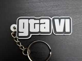 Keychain - GTA VI by Reithsters | Download free STL model | Printables.com