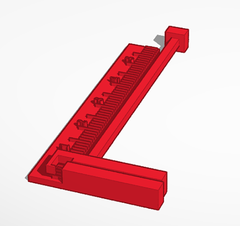 Over Engineered Ruler (very precise) by 3DprintingFDMEnder-5-pro ...