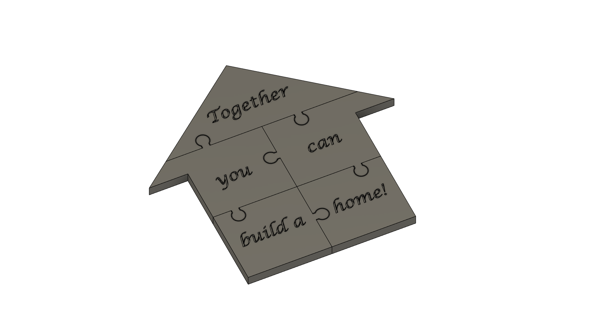 House Puzzle by Power_Tricks | Download free STL model | Printables.com