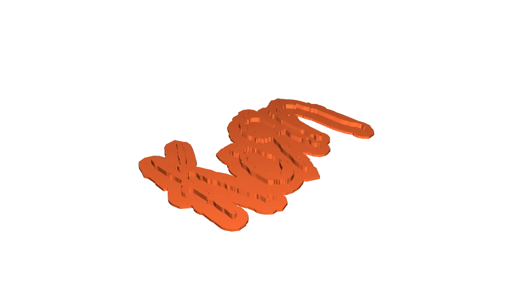 KoRn Logo Wallart by Lars R. | Download free STL model | Printables.com