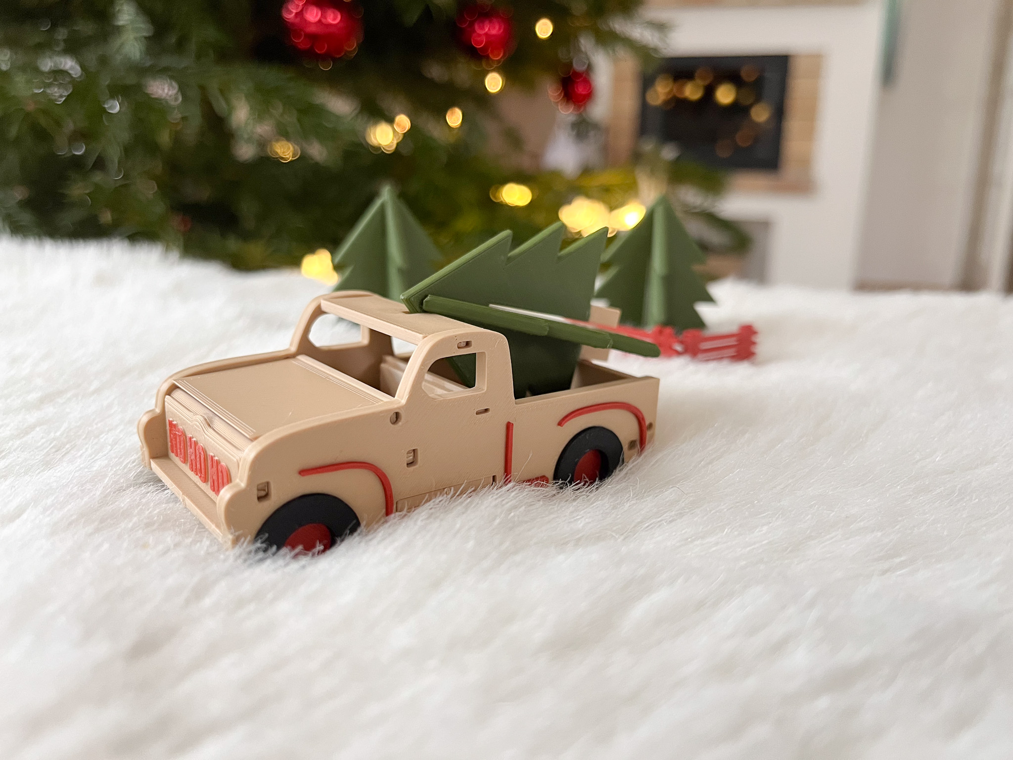 Christmas Truck and Christmas Tree - kit card von Made by Printing ...