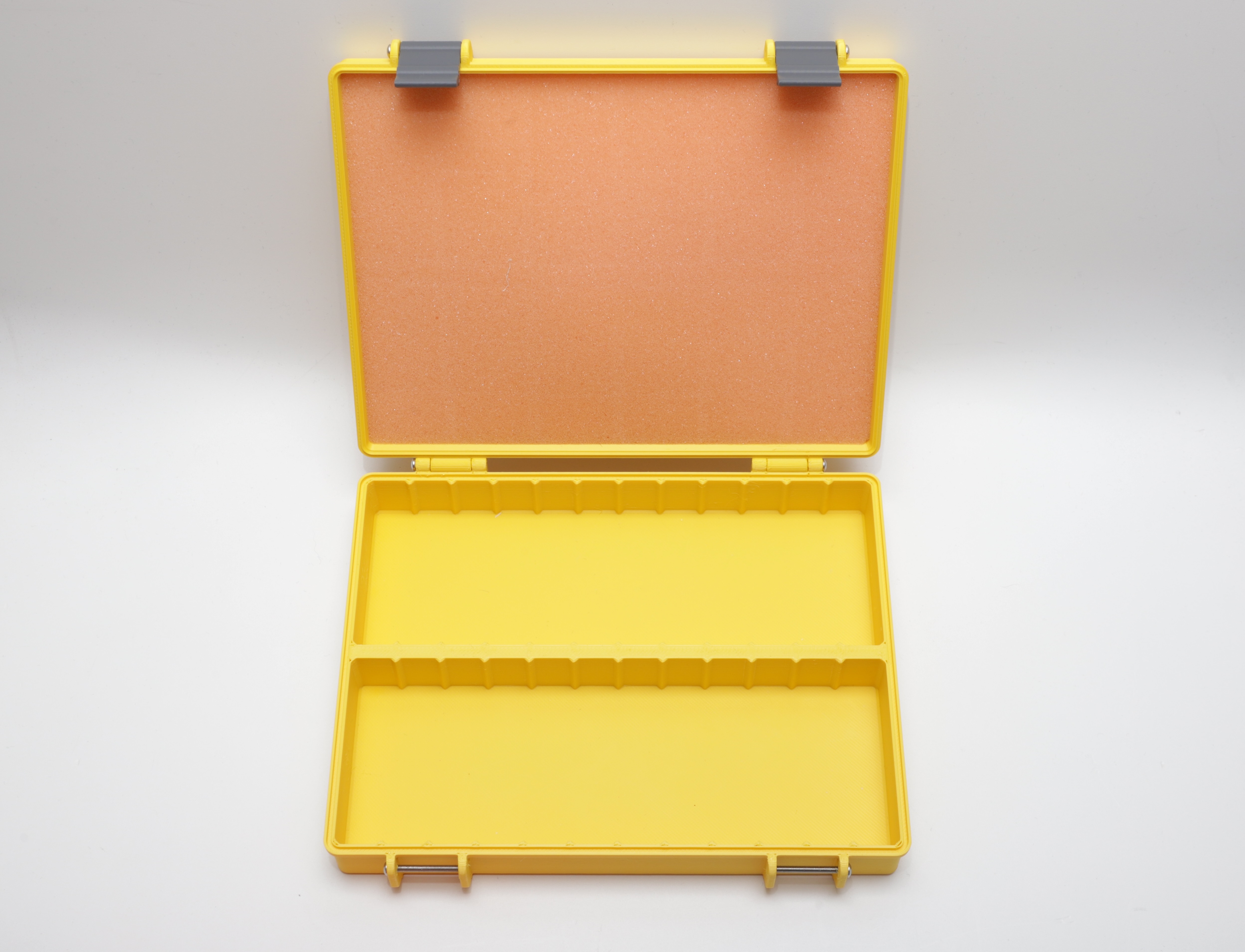 Rugged Box with Modular Slots (Parametric) - Shallow height (multi row version) por Whity ...