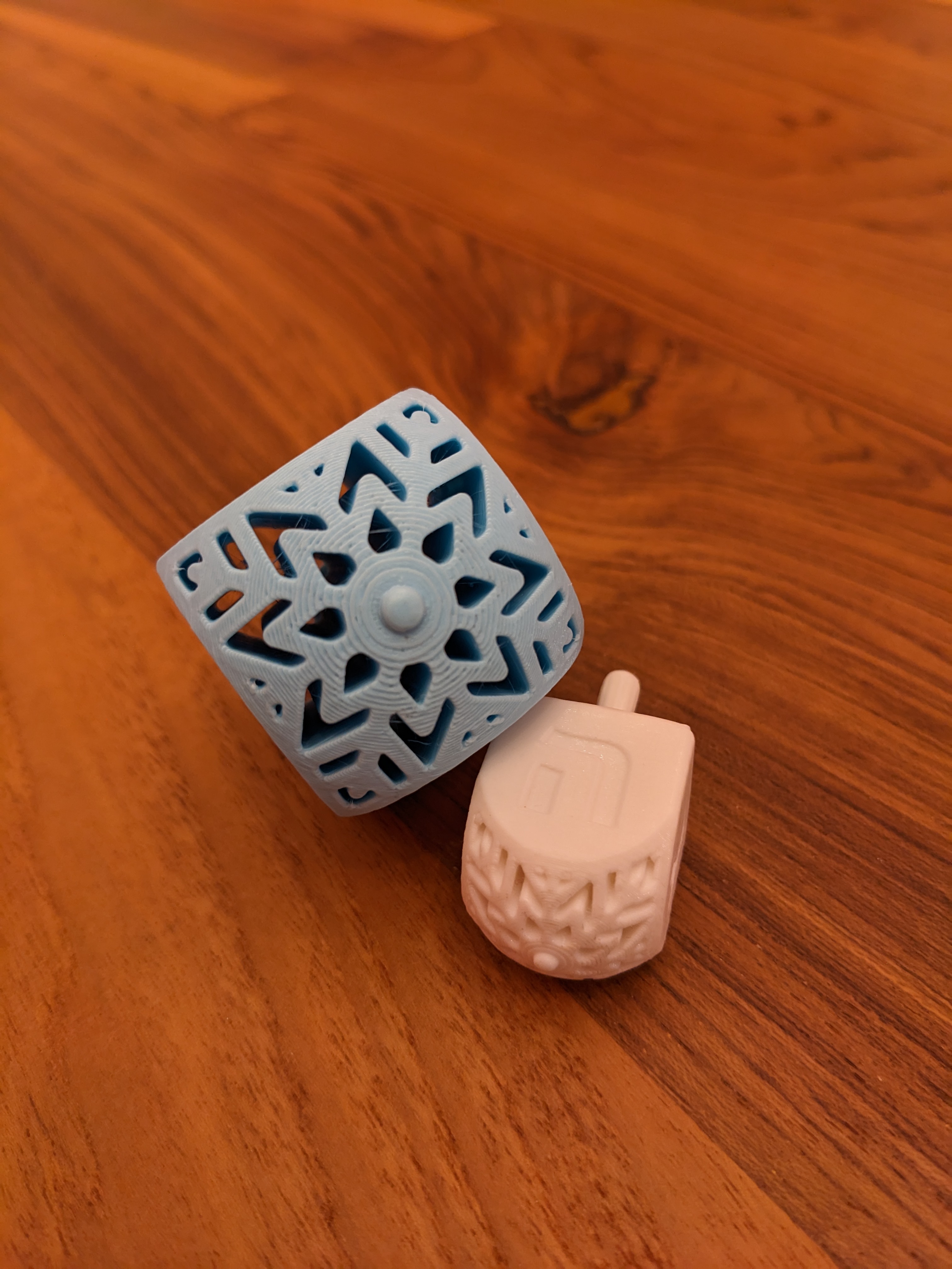 Snowflake Dreidel by Hank the Goose | Download free STL model ...