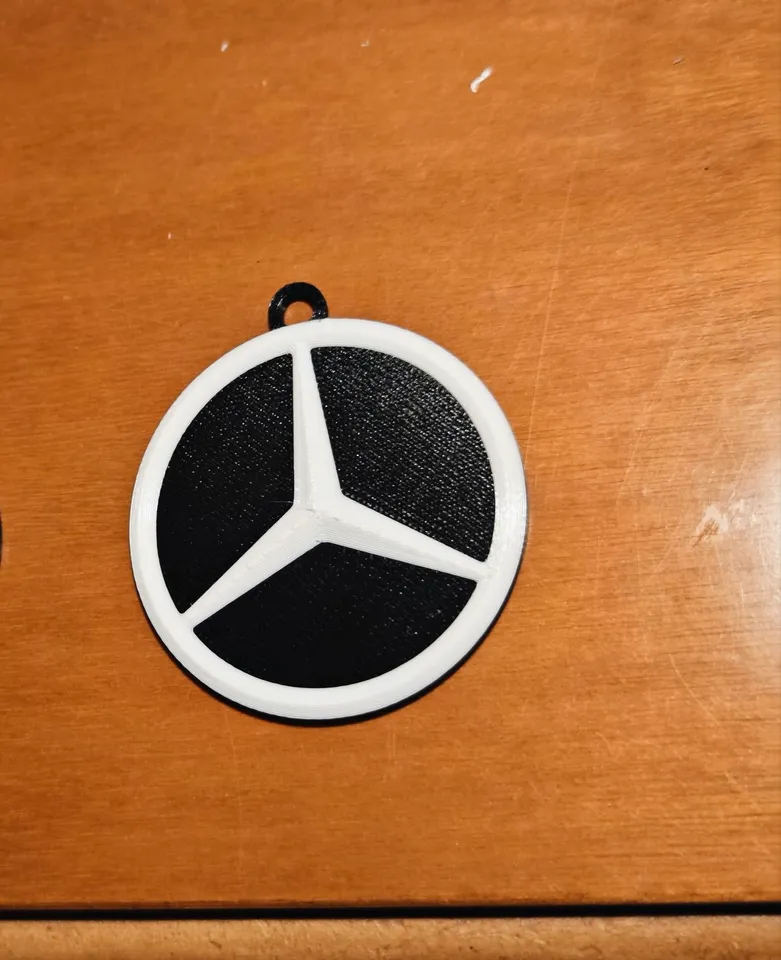 Mercedes Keychain by Everyday Normal Guy | Download free STL model ...