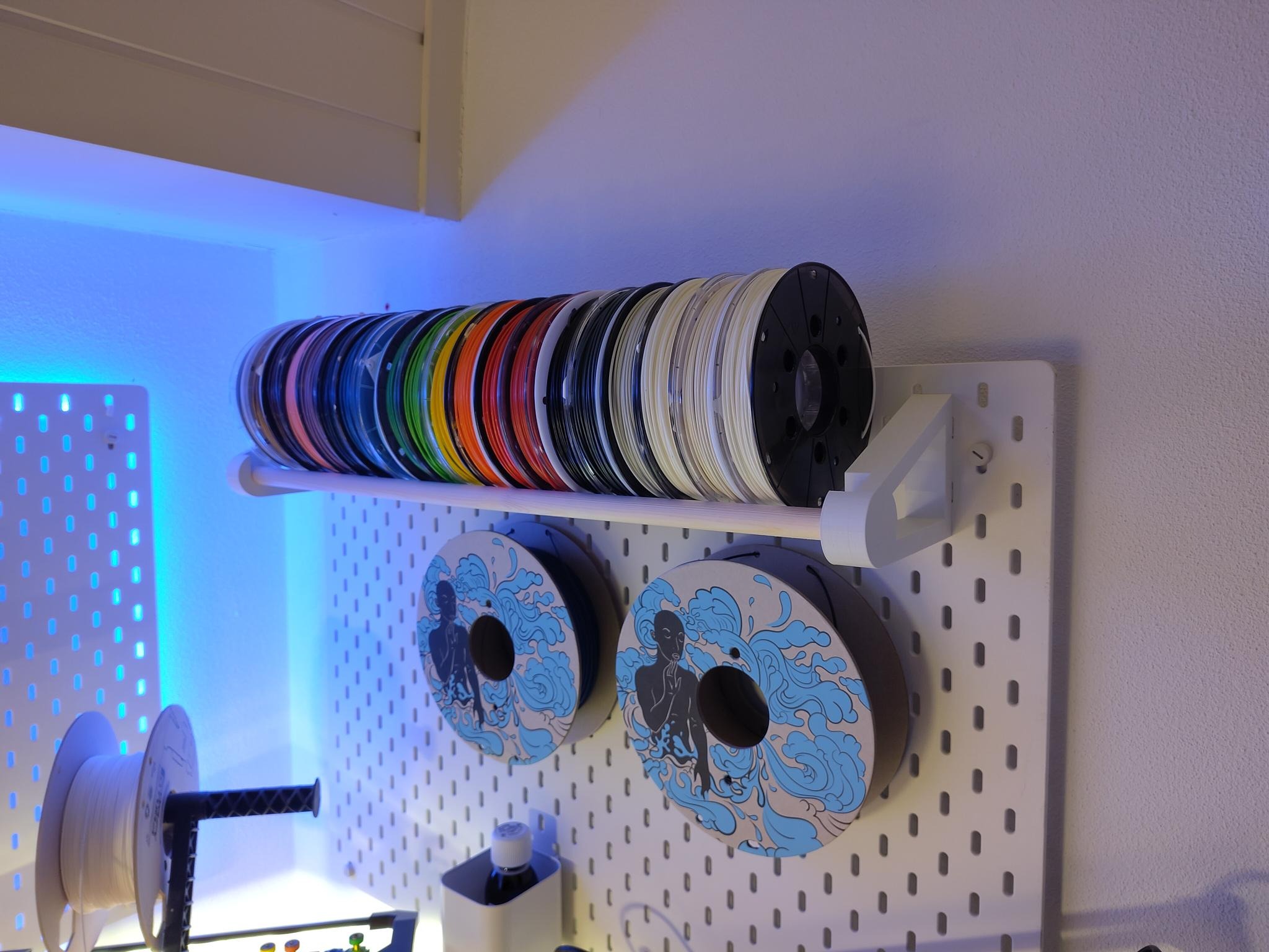 Skadis spool holder for small spools by Voronwë | Download free STL ...