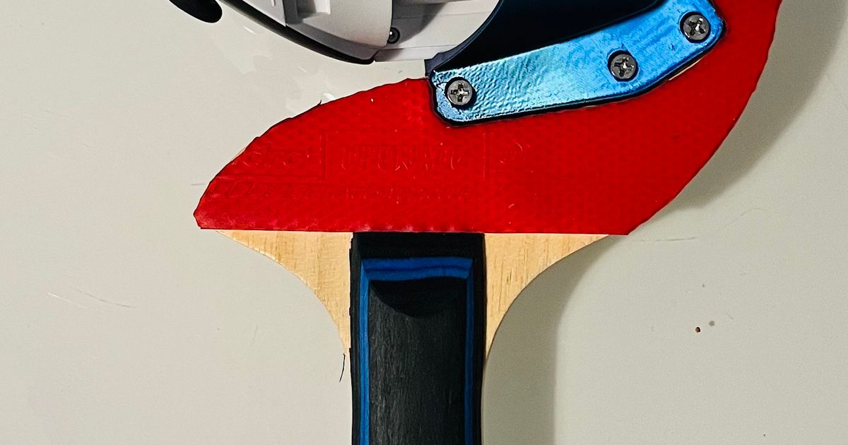 v2.0 Table Tennis paddle quest 3 controller adapter by wasyl00 ...