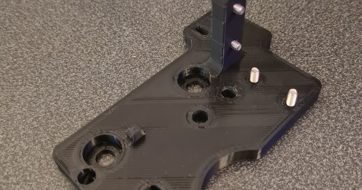 Ender 3 Pom Screw Mount for H2 no probe by southernky3d | Download free ...