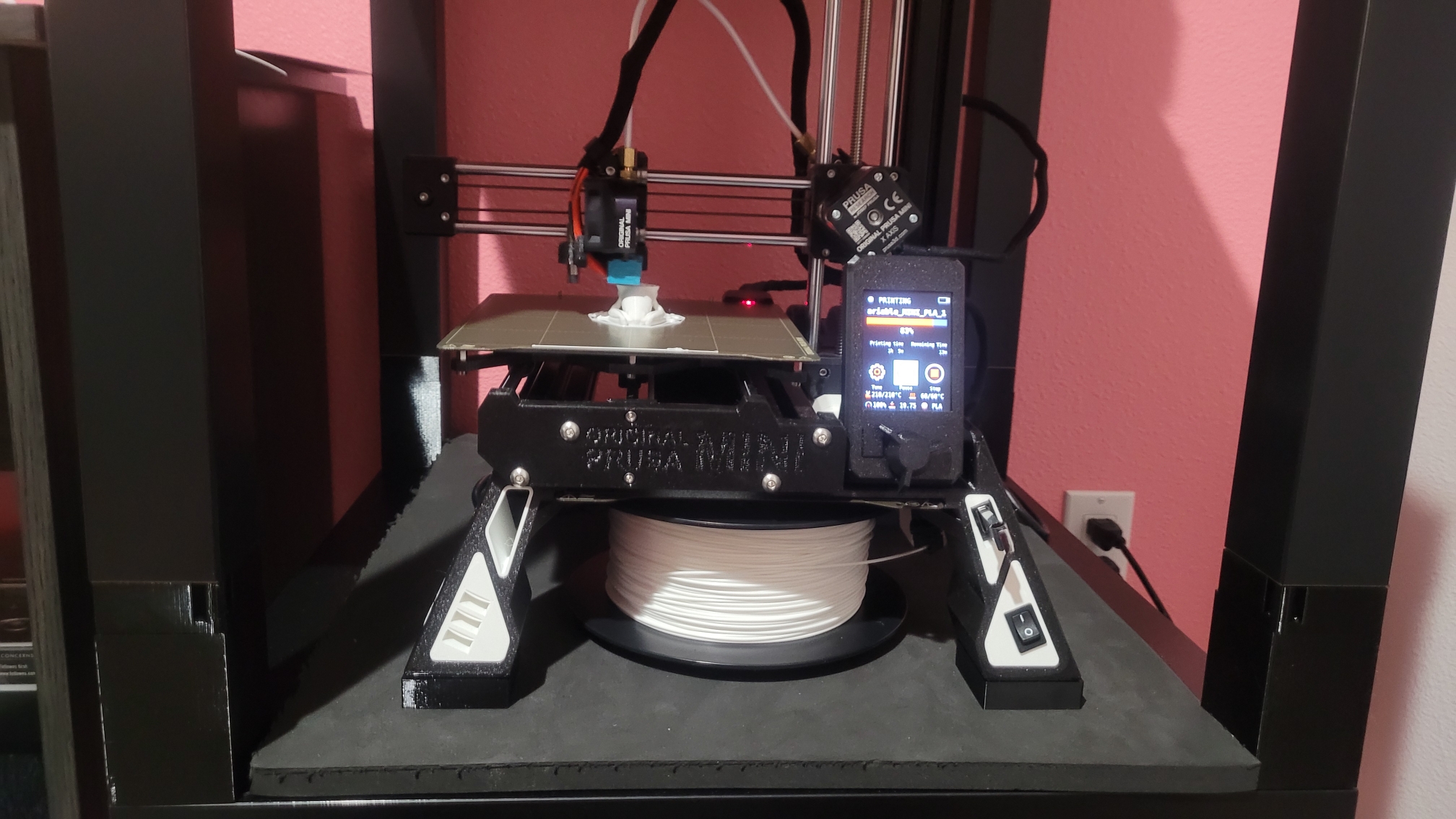 Prusa Mini leg extensions with foam insert slot by fieldsjamesa ...