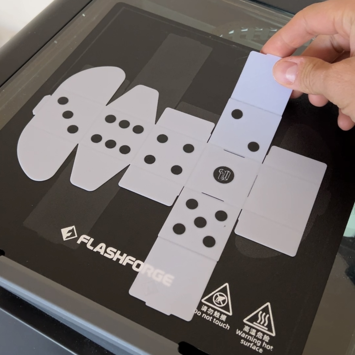 Flat folding die (dice) by IL3D | Download free STL model | Printables.com