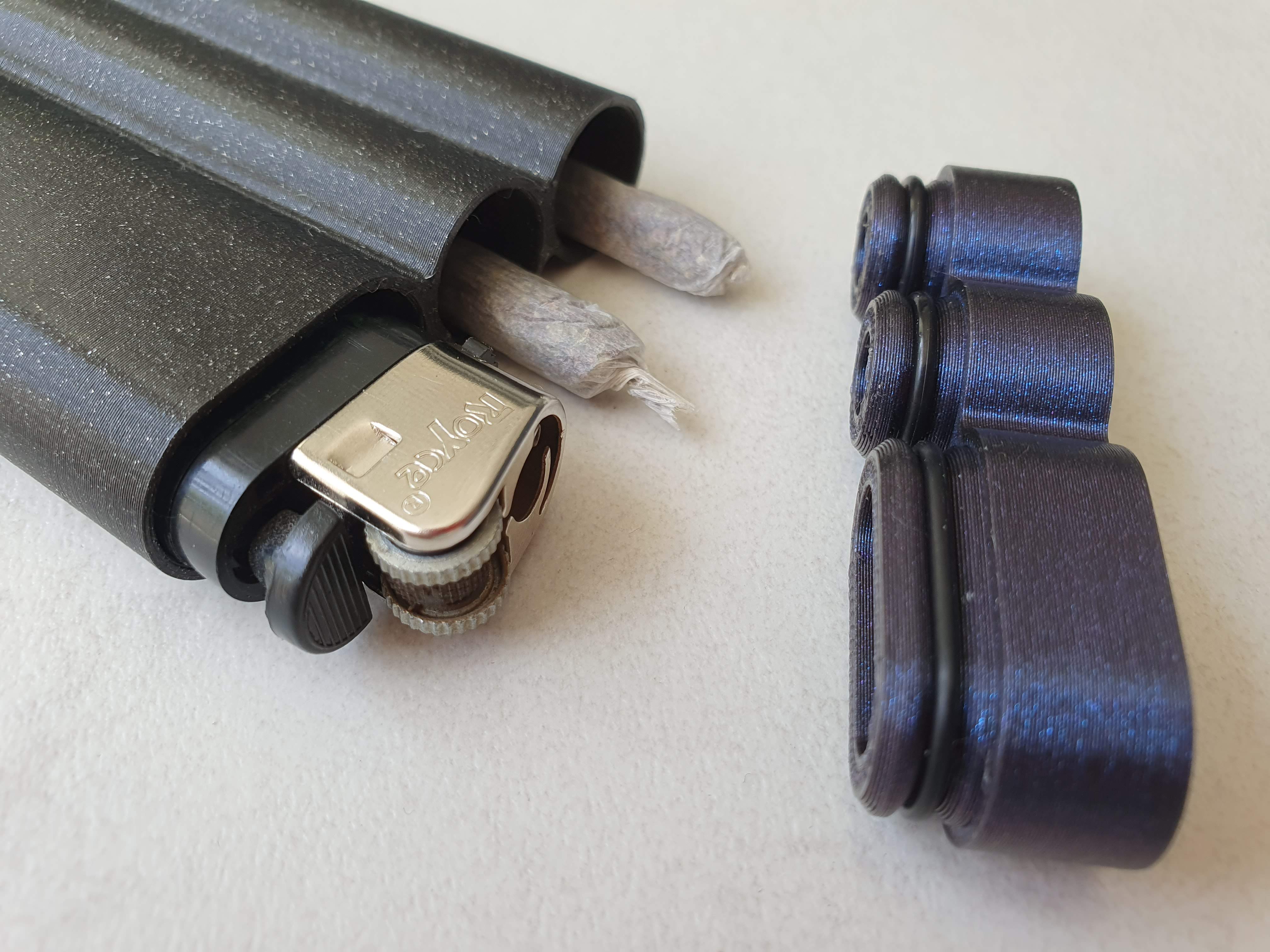 Joint & Lighter Case by Pomi | Download free STL model | Printables.com