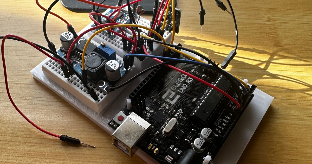 Arduino Uno R3 Base Plate by Gregory Wulffen | Download free STL model ...