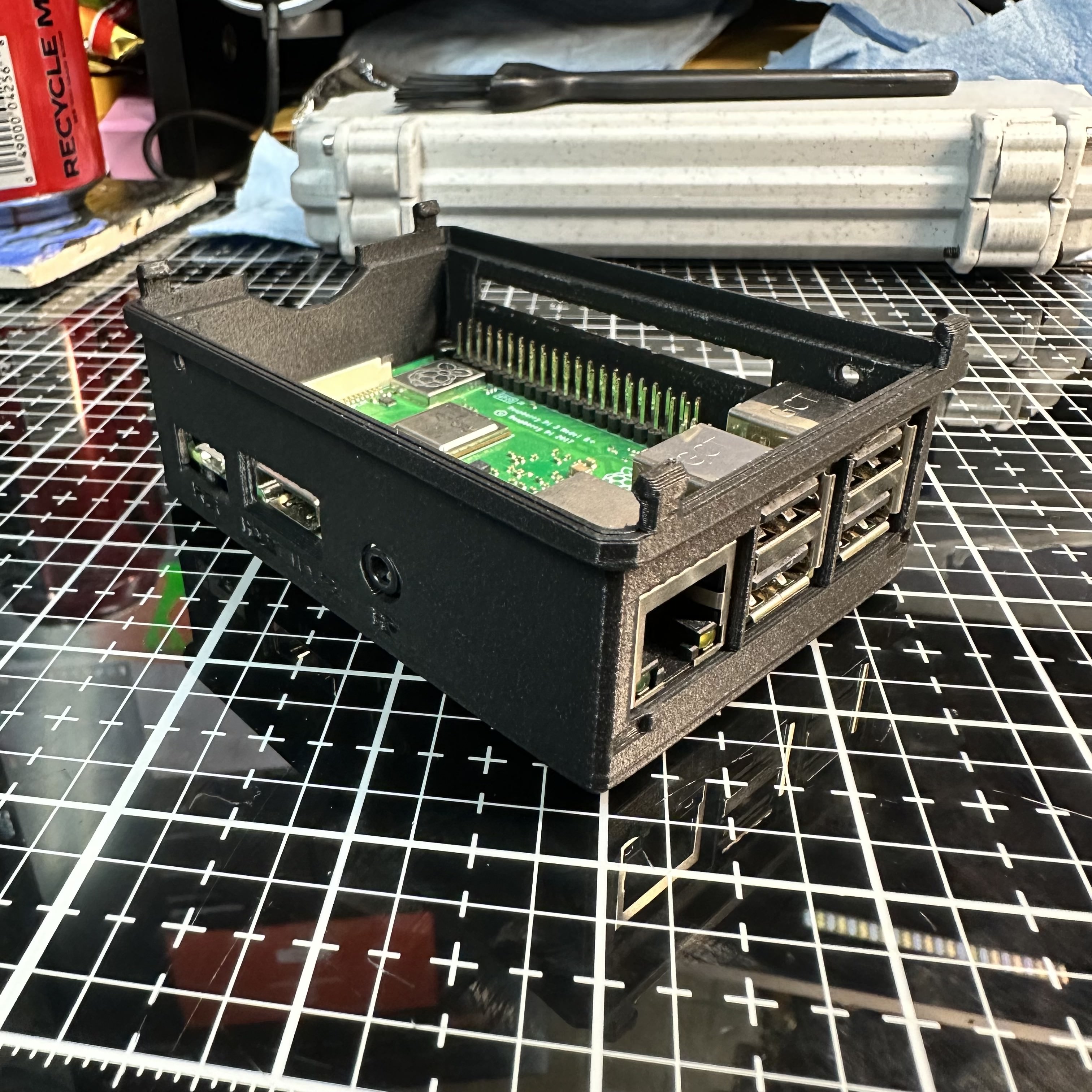 Modular Stacking Case for Pi 3 by DVA Maker Studios | Download free STL ...