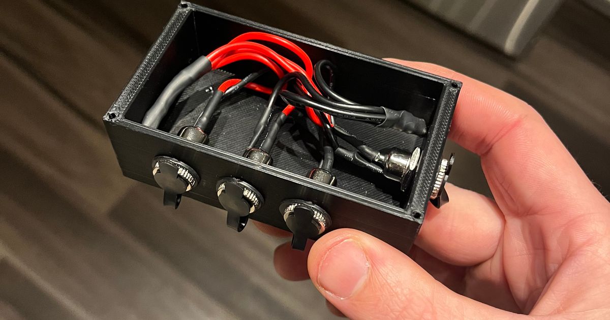 12v Power Distribution Box for Astrophotography by Colby_Attack ...