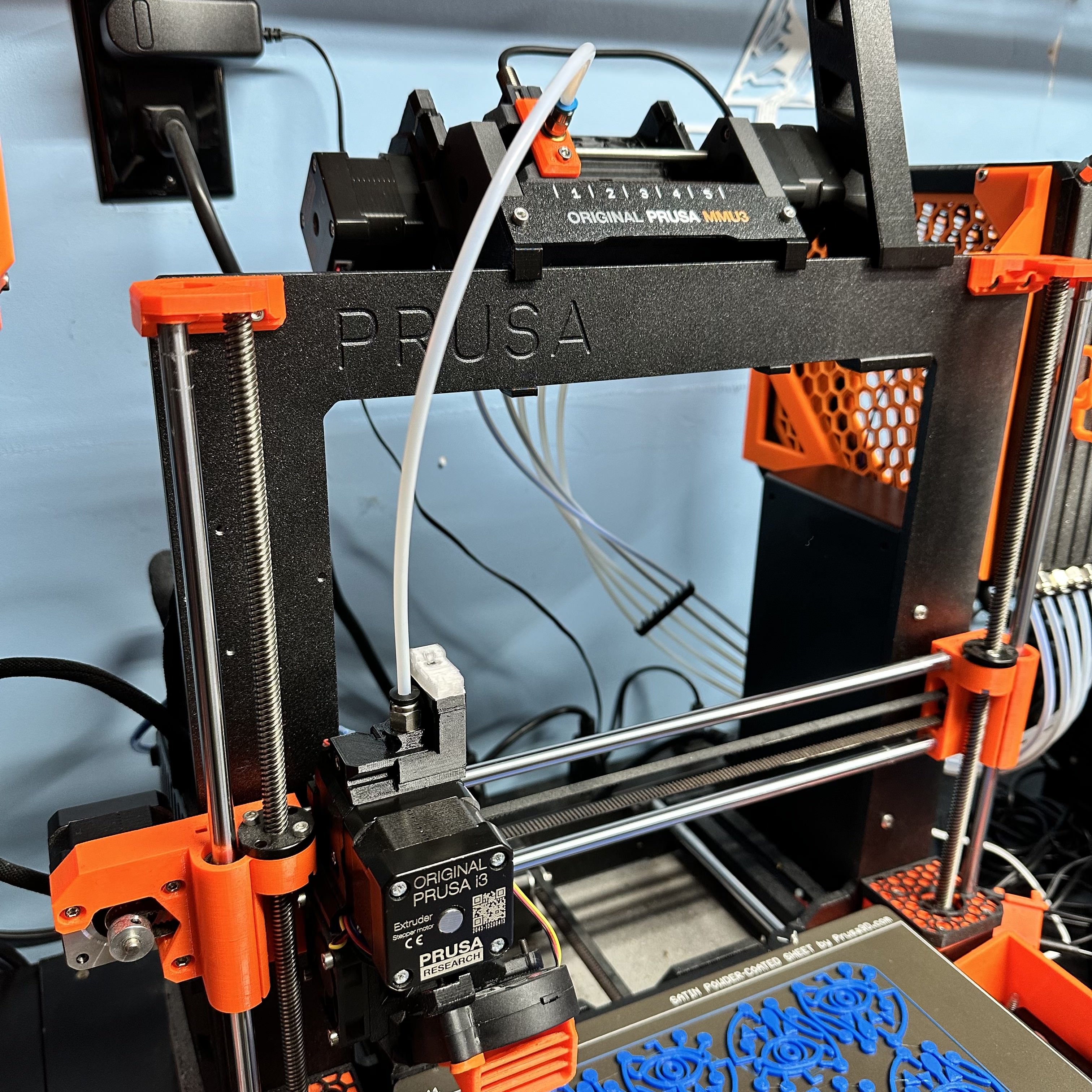 MMU3 Chimney Modified for PC4-M10 Fitting and Spring Loaded Sensor ...