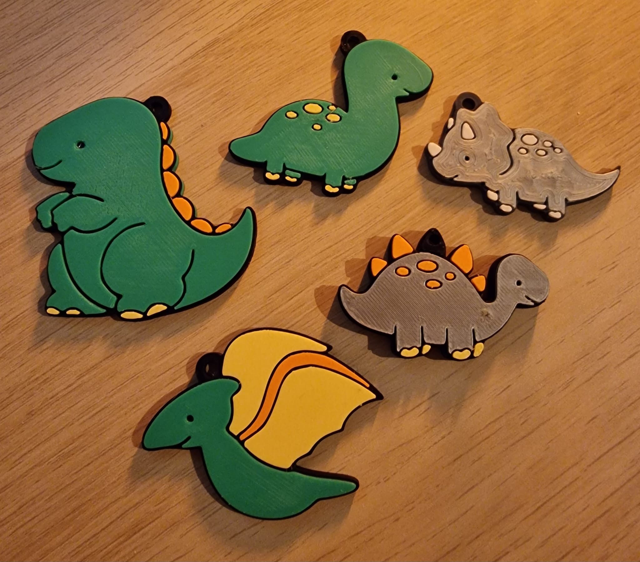 Baby dino Keychain by NickR1983 | Download free STL model | Printables.com